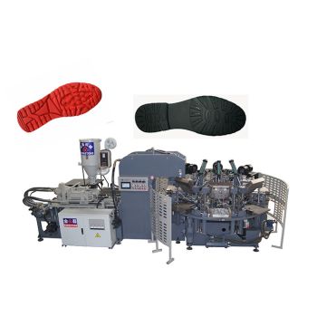 Quality Rotary Plastic Soles Direct Injection Moulding Machine One Color Full Automatic for sale