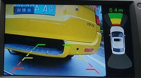 Quality High Security Reverse Parking Sensor , Front And Rear Parking Sensors PAL / NTSC for sale