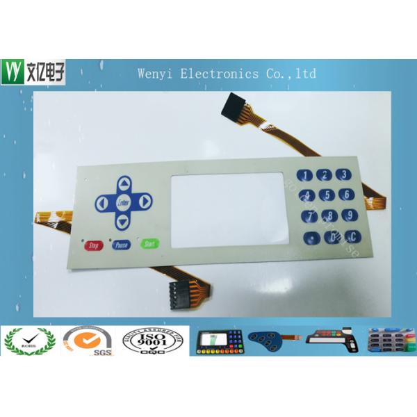 Quality Control Keypad Clear LCD Capacitive Touch Membrane Molex Connector 1.27mm Pitch for sale