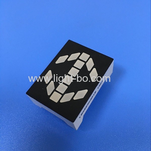 Quality Custom 7 segment LED Display Ultra Red 40 x 46 x 8 mm Dimensions for sale