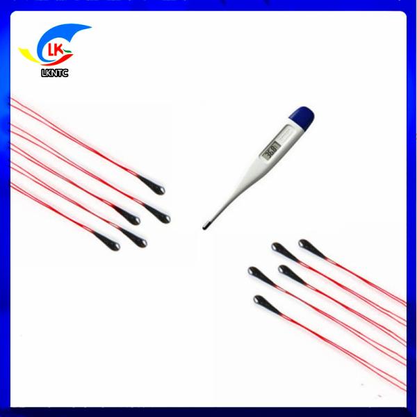 Quality MF51E 10K 103F3435 Enameled Wire NTC Type Thermistor For Medical Equipment for sale