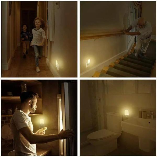 Quality Wireless PIR Automatic 30LM 2500-2700K Plug In Motion Sensor Light for sale
