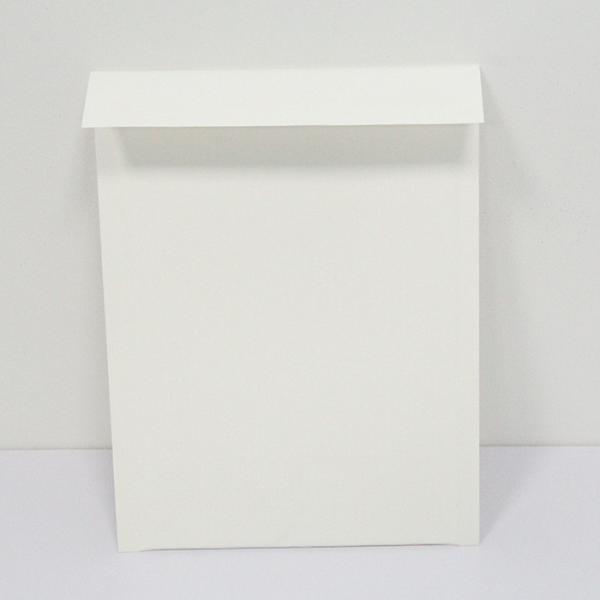 Quality Durable Reusable White Paper Envelopes Lightweight Corrugated Pouch 20x30cm for sale
