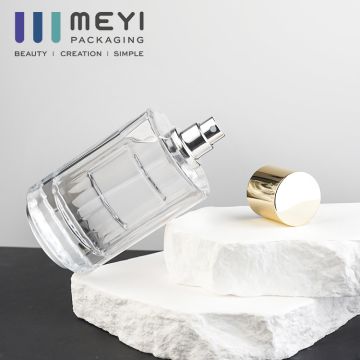 Quality White Perfume Spray Bottle 100ml 0.075ml Cylinder Round for sale