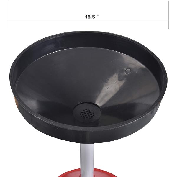 Quality Polyethylene 18 Gallon Fluid Wheels Waste Oil Drainer for sale