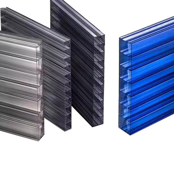 Quality Multi Shape X Structure Polycarbonate Sheet Multiwall Hollow Polycarbonate Sheet for sale
