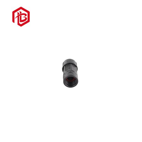 Quality IP67 Black Solder Nylon PA66 Outdoor Waterproof Plug Socket for sale