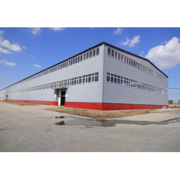 Quality Hot Rolled Steel Beams Large Span Prefabricated House Construction Custom Design for sale