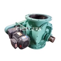 Quality SS400 Drop Through Rotary Valve 12 Tons/h Vertical Feeding for sale