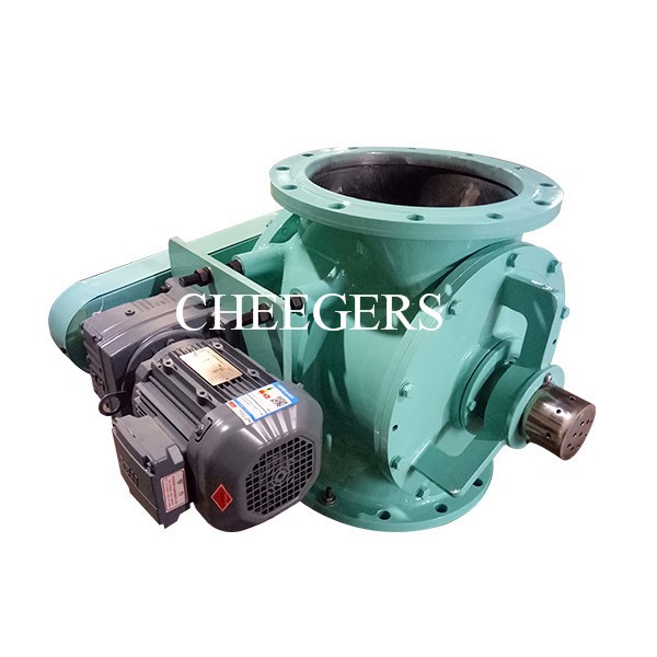 Quality SS400 Drop Through Rotary Valve 12 Tons/h Vertical Feeding for sale