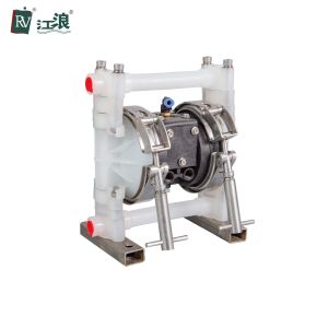 Quality 3/8" Air Operated Diaphragm Pump For Gasoline PTFE for sale