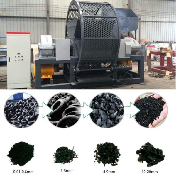 Quality MCS-1600 Customization Automatic Blades Cutting Tire Alloy Rims Shredder for sale