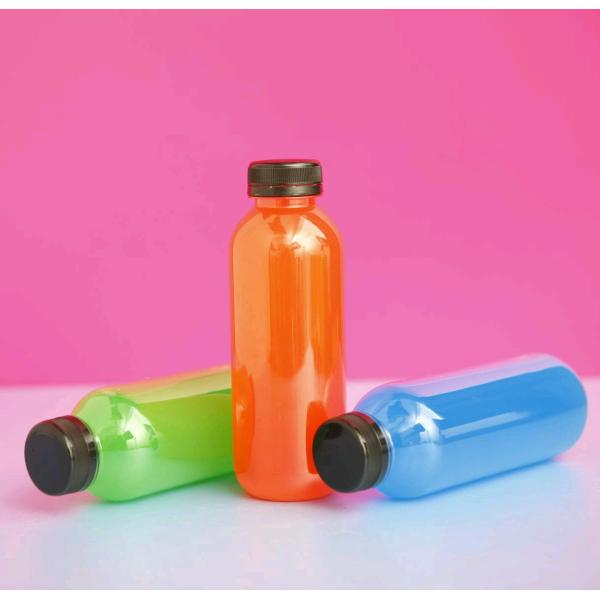 Quality 300ml 350ml 400ml Pet Plastic Beverage Bottle for Beverage Customization and for sale