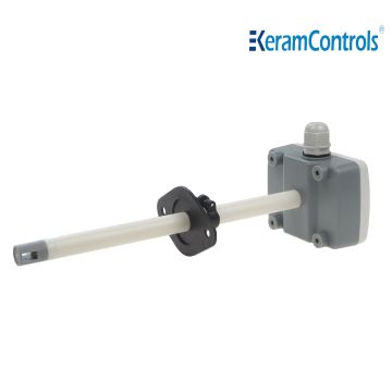Quality Air Duct Mounted Air Velocity Transmitter 4-20mA for sale