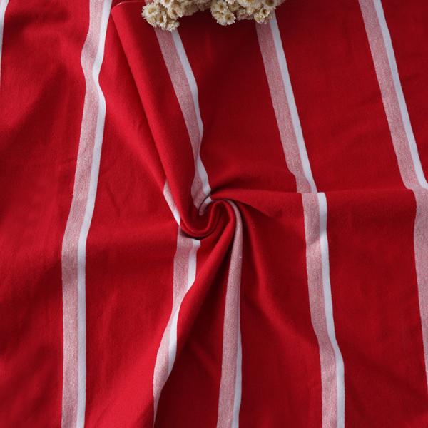 Quality Plain And Breathable Lycra Polo Shirt Cotton Fabric Striped Pattern for sale