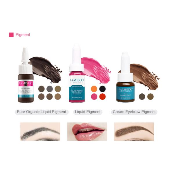 Quality Permanent Makeup Kit With Tattoo Machine Pigment Needles And Accessories for sale