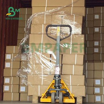 92% Whiteness 80gsm White Plain Paper Roll For CAD Plotter 24'' x 150ft 