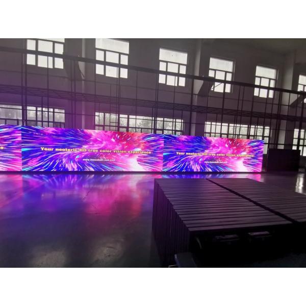 Quality Stadium Screen 2024 LED Screen Quick Read Large Signage Iron/Steel Cabinet for sale