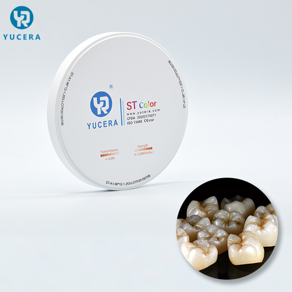 Quality 1200HV Pre Shaded Zirconia Blocks for sale