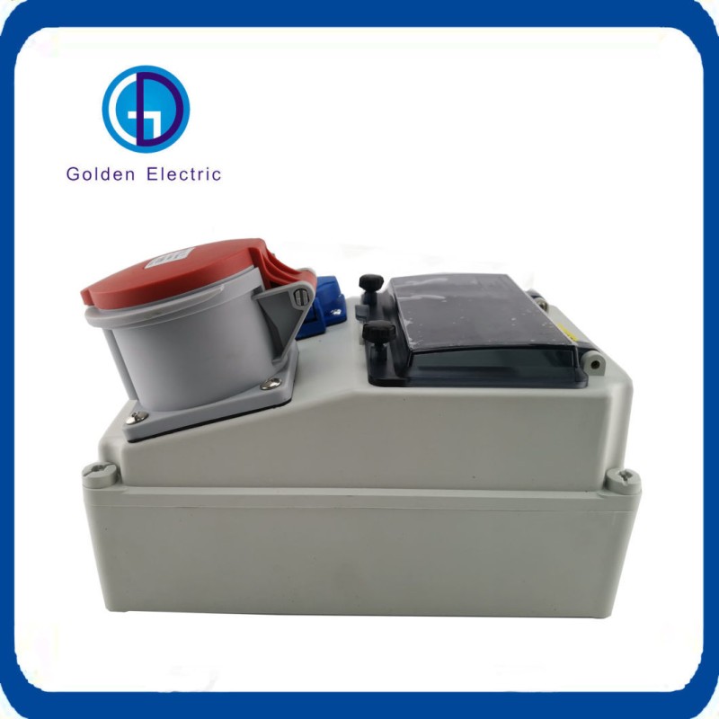 Various Styles Portable Combination Distribution Box Waterproof Plastic Industrial Socket Box