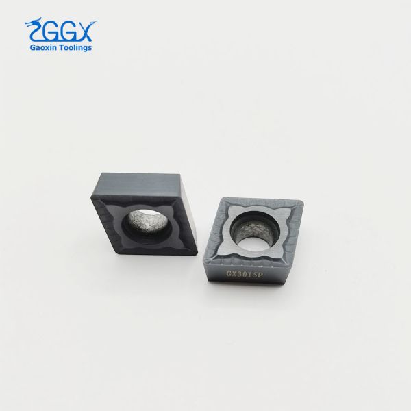 Quality Dark Grey CNC Turning Cemented Carbide Insert CCMT120404 For Lathe Turning Tools for sale