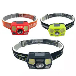 Quality Rechargeable Waterproof LED Headlamp with 6 Modes for Camping Hiking and Running for sale