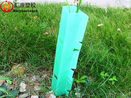 Quality Strong Durable Square Corrugated Plastic Tree Guards for sale