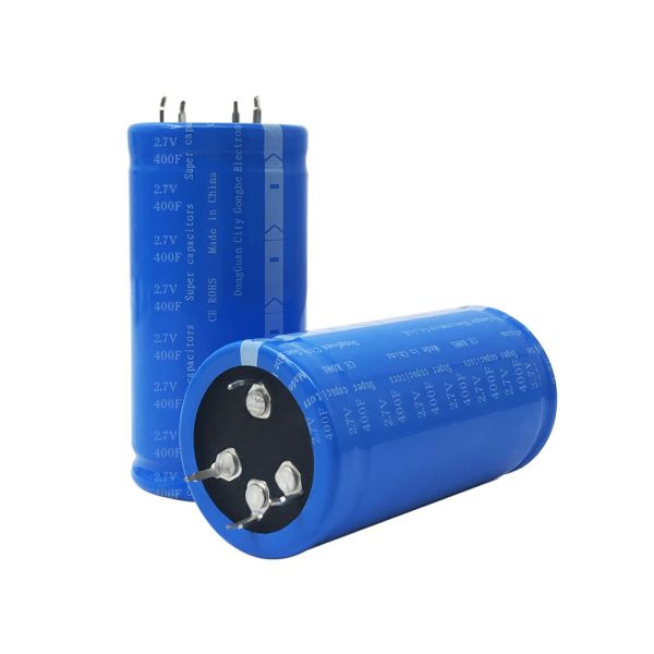 Quality No Fire 2.7V 400F Super Capacitor Battery For Car 35x60Mm Multipurpose for sale