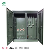 Quality 300Kva Three Phase Pad Mounted Transformer Power distribution 2400V To 480V UL for sale