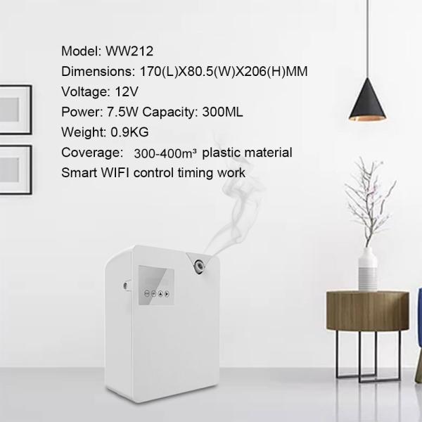 Quality HOMEFISH Hotel HVAC Scent Machine Diffuser 300ml Customize Logo for sale