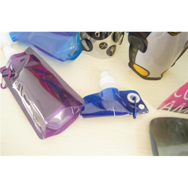Quality Reusable Plastic Food Spout Pouch / Drinking Water Plastic Liquid Pouch for sale