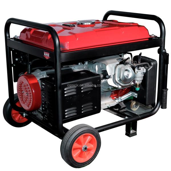 Quality On-Site Welding 7.5kva 7.5kw 20-300a Adjustable Gasoline Engine Driven Welder for sale