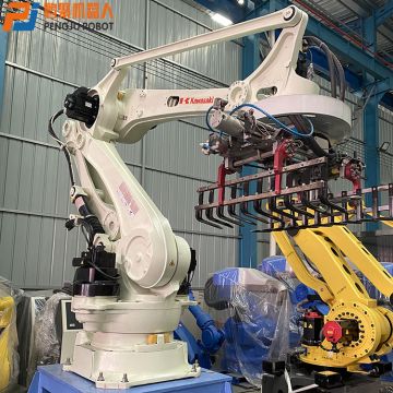 Quality CP180L Multifunctional Palletizing Robot Used Kawasaki Robot With Load 180kg for sale