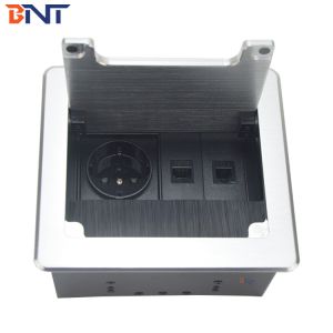 Quality modular design flip up table socket with EU power used in meeting room BF402 for sale