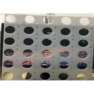 Quality Food Grade PP HDPE Perforated Plastic Panels 0.093-0.96g/cm3 for sale