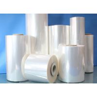 Quality High Shrinkage 55%-75% PETG Shrink Film For Label Printing Smooth Matte Polyester Film for sale