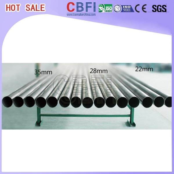 Quality 10000Kg - 30000Kg Solid Ice Tube Machine Maker Large Daily Capacity for sale