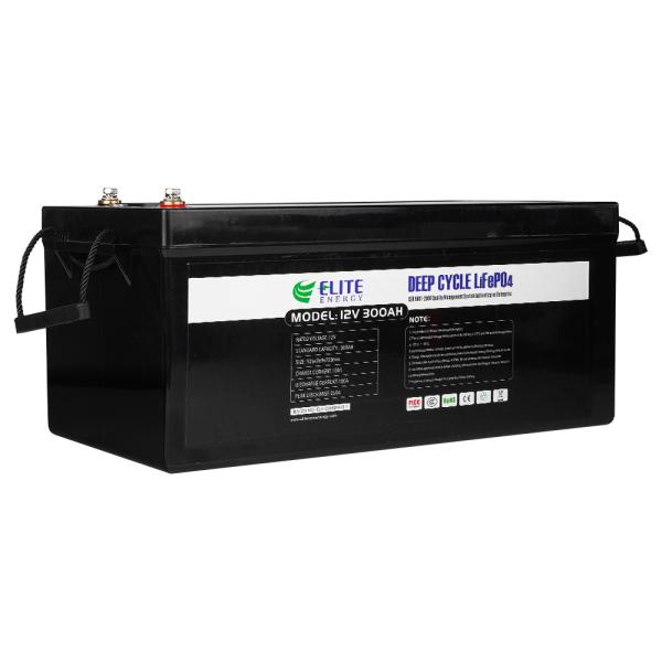 Quality Light Weight 300Ah 12v Lithium Deep Cycle Battery Non Polluting for sale
