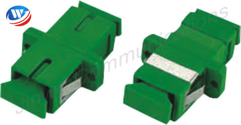 Quality PVC Fiber Optic Adapters Connectors SC To LC Singlemode Simplex Green for sale