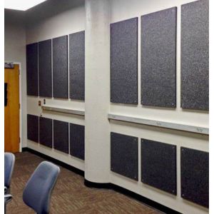 Quality Cinema Absorption Wall Fabric Wrapped Acoustic Panel Fireproof Board for sale