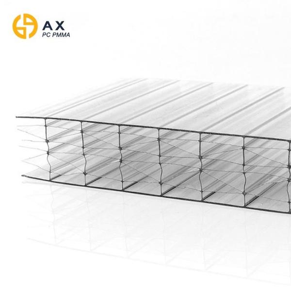 Quality 6000mm Length 20mm Polycarbonate Hollow Sheet for sale