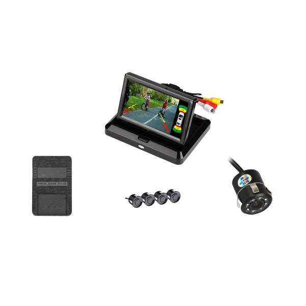 Quality Night Vision Car Parking Sensor System Desktop Type 500cd/m2 Brightness for sale