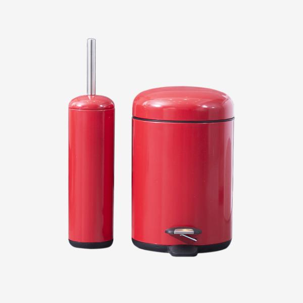 Quality Custom Logo 5L Stainless Steel Pedal Bin for Waste Management in Round Shape for sale