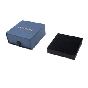 Quality Small Custom Logo Drawer Gift Packaging Personalized Jewelry Boxes With Velvet for sale