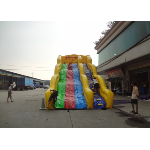 Quality Colorful Wave Commercial Inflatable Slide Repair Kit And Blower for sale