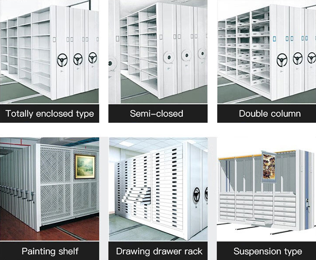 Manual Mobile Shelving Hand Cranked Movable Compact Shelves Archives Compactor Rack System