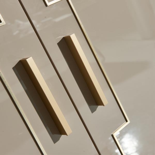 Quality Acrylic Face Modern Wardrobe Closets Modern Clothes Cabinet With Drawers for sale