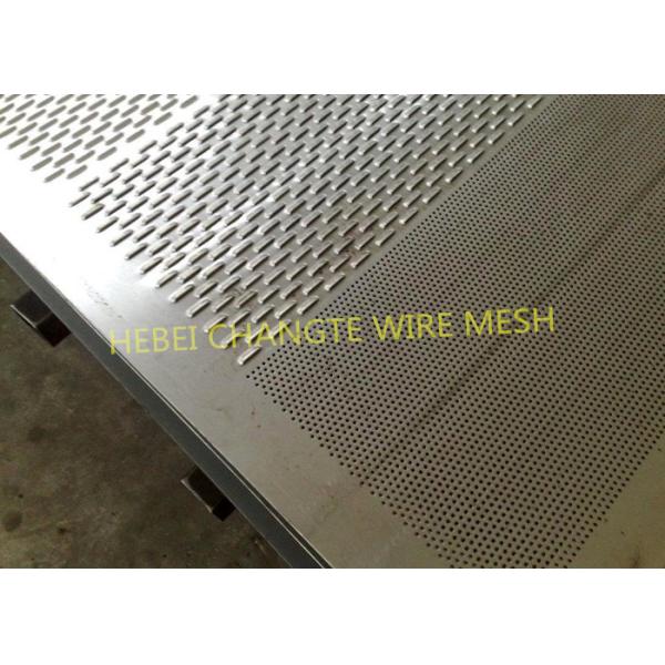 Quality 0.5m Width Galvanized Vibrating Perforated Metal Mesh Screen for sale
