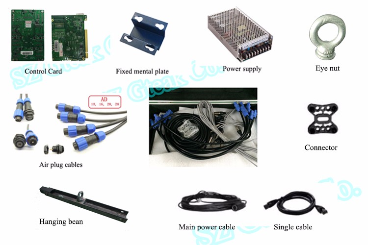 p4.81mm led display software download rental led screen