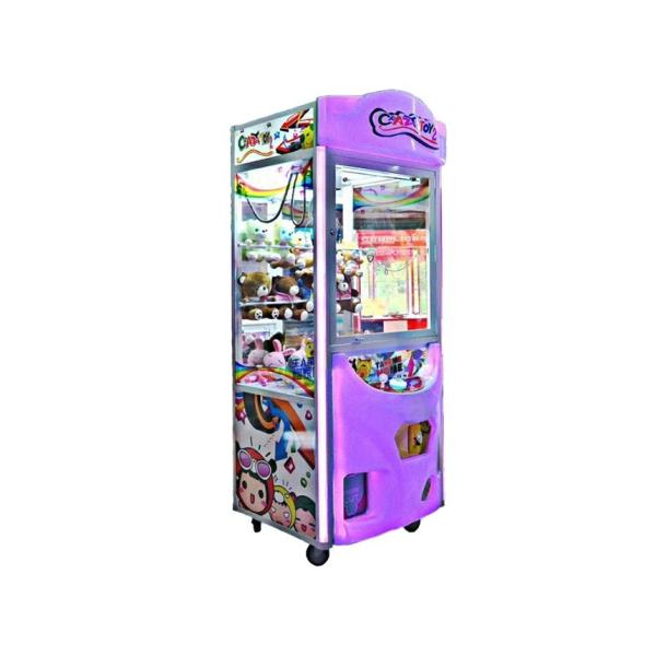 Quality Customized Claw Crane Machine , Crazy Toy 2 Claw Machine For Gift Vending for sale